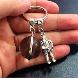 Accessories | New Astronaut Solar System Glass Orb Keychain | Poshmark